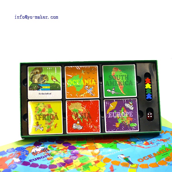 Custom board game and card game printting